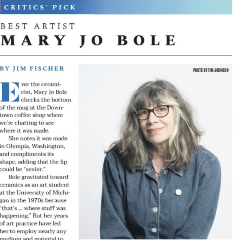 Mary Jo Bole » Columbus Alive’s Best Artist of 2018